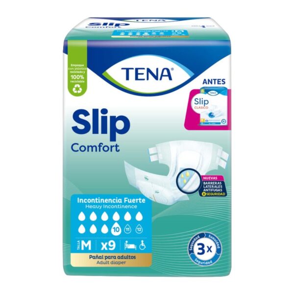 PAN.TENA SLIP CLASICO MED 9 UND - Droguerías Ronid